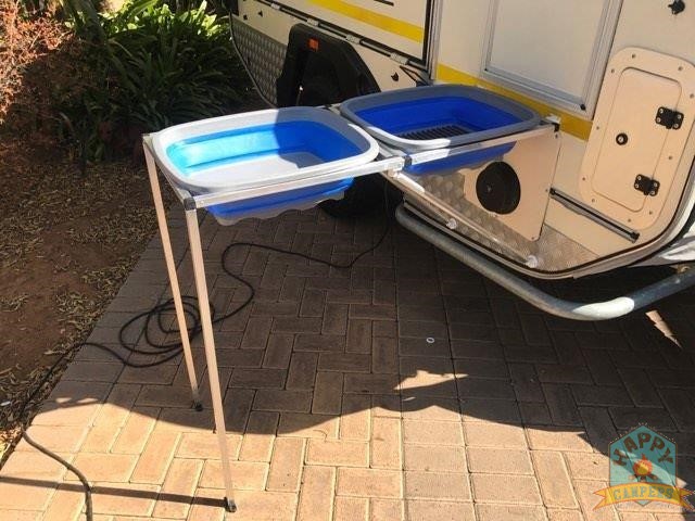 Camping DIY | Dish Washing Stand – Happy Campers SA