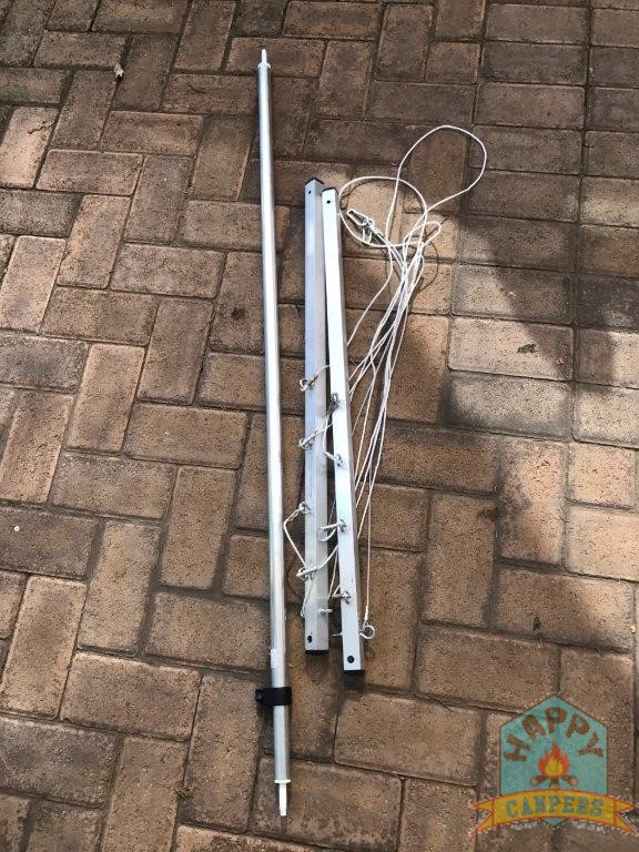 Camping DIY | A Washing Line for our Xcape – Happy Campers SA
