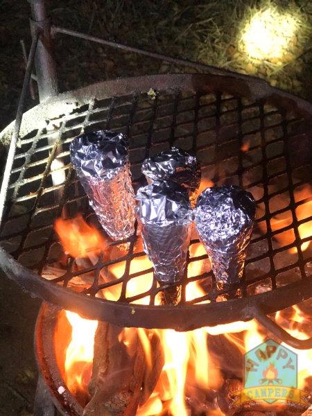 Camping Recipes | Braai pudding – Death By Chocolate Marshmallow Cones ...